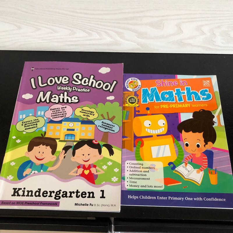 K1 and k2 math books brand new, Hobbies & Toys, Books & Magazines ...