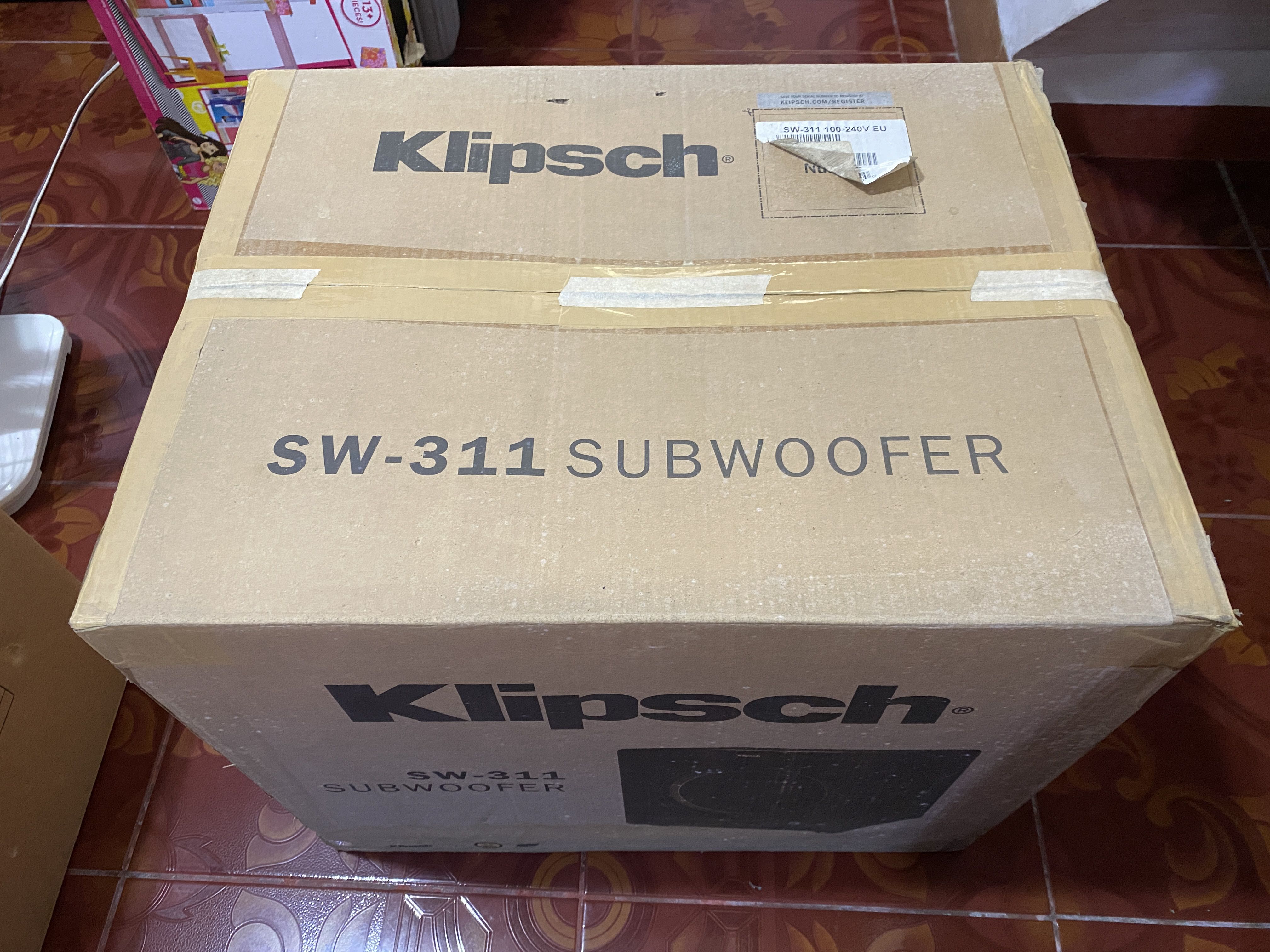 Klipsch Subwoofer SW-311, Audio, Soundbars, Speakers & Amplifiers on ...