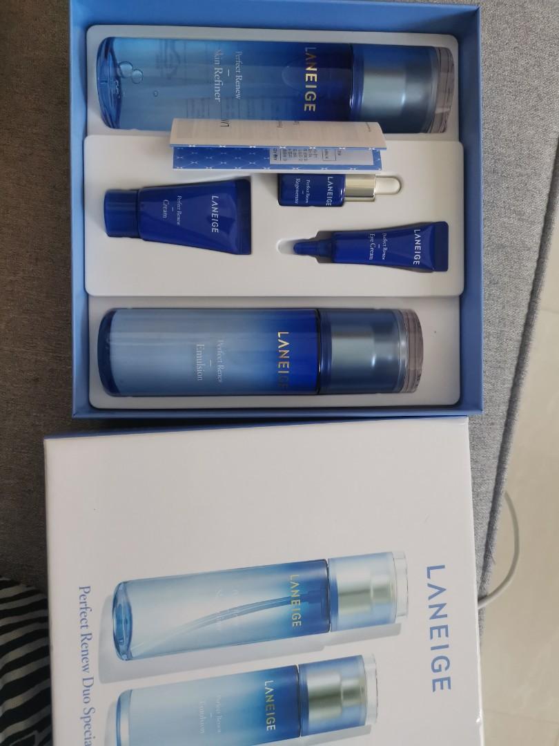 Laneige skincare set, Beauty & Personal Care, Face, Face Care on Carousell