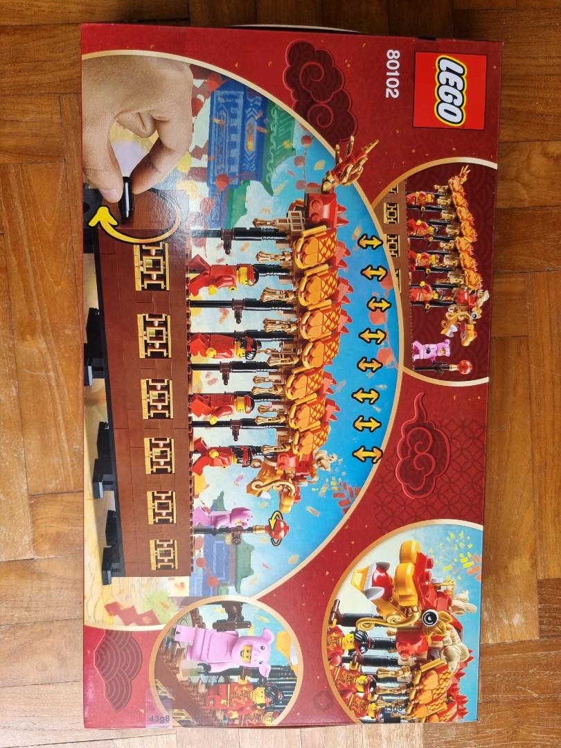 Lego 80102 Dragon Dance Chinese Festival Special Edition, Hobbies ...