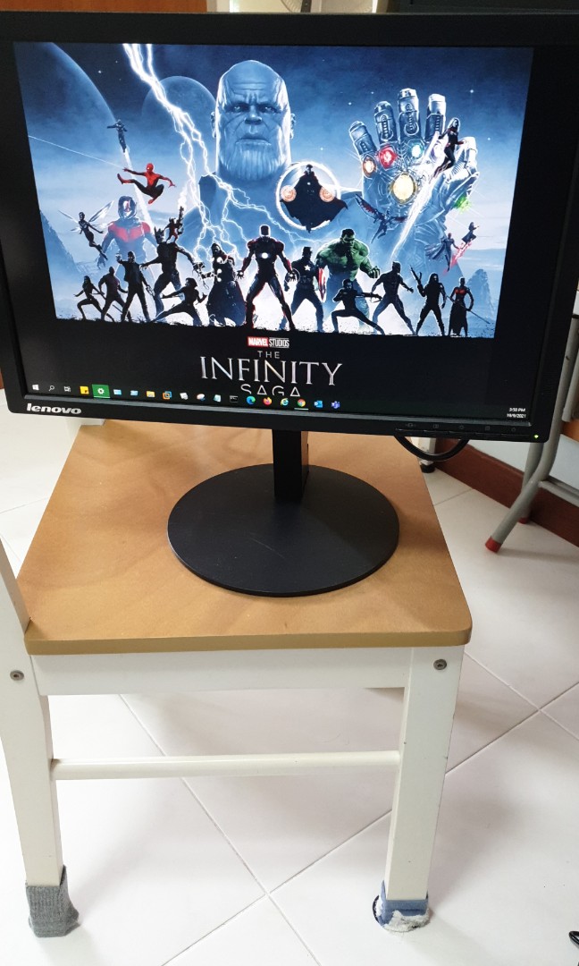 Lenovo '20 T2054pC desktop monitor, Computers & Tech, Parts ...