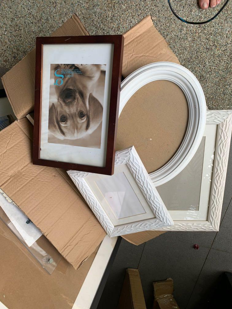 Many picture frames (24 different sizes), Furniture & Home Living, Home ...