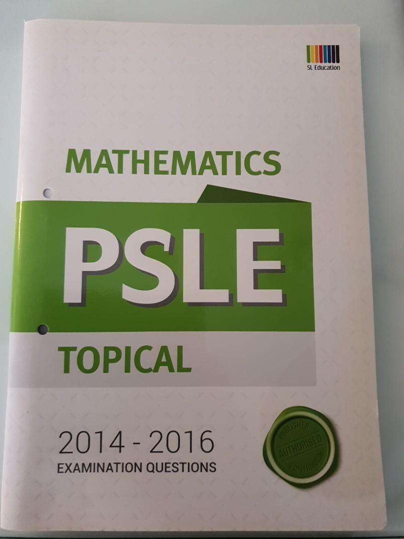 Maths - PSLE EXAM PAPER 2014-16 Topical, Hobbies & Toys, Books ...