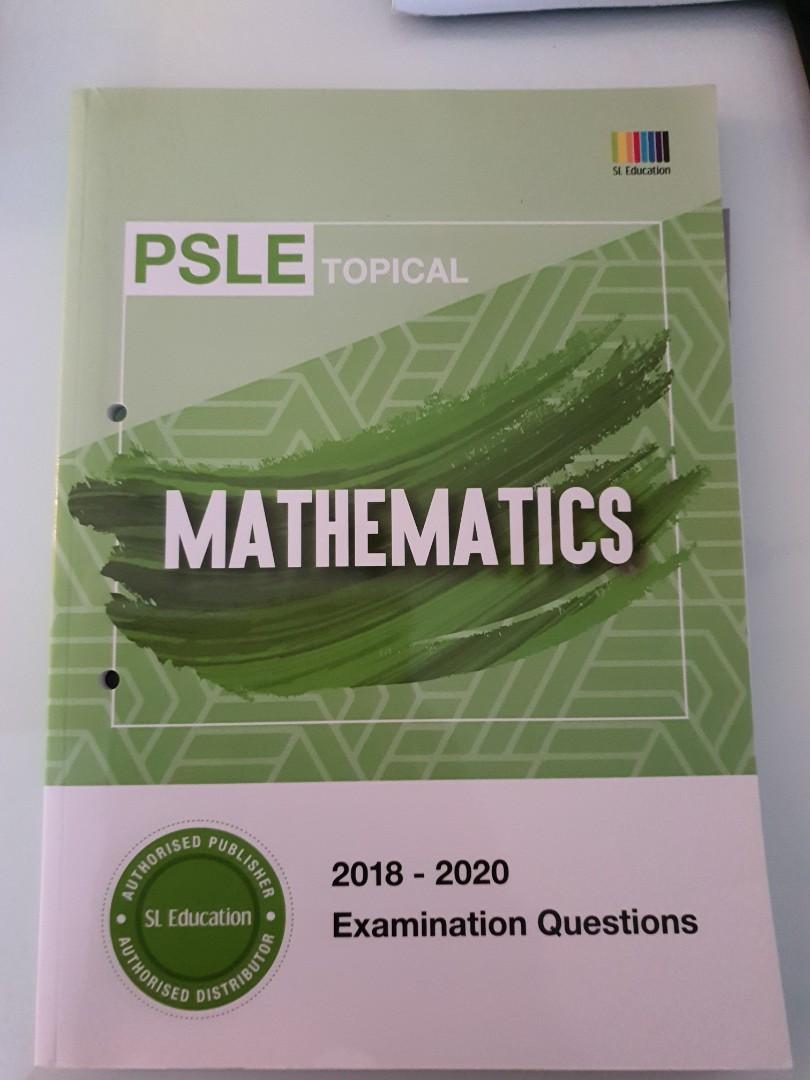 Maths - PSLE EXAM PAPER 2018-2020 (Topical), Hobbies & Toys, Books ...