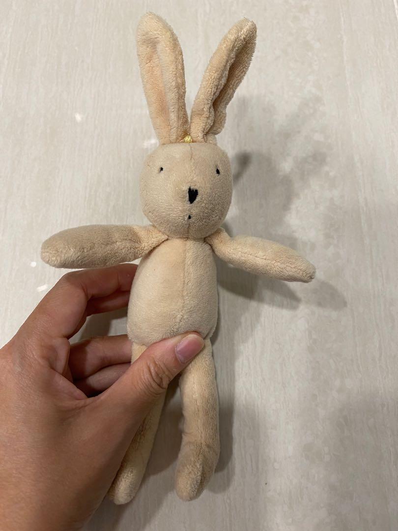 Moulin Roty rabbit small plush soft toy, Hobbies & Toys, Toys & Games ...