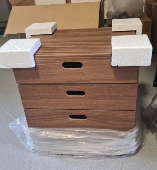 Muji 4 tiered stacking chest drawers *NEW*, Furniture & Home Living ...