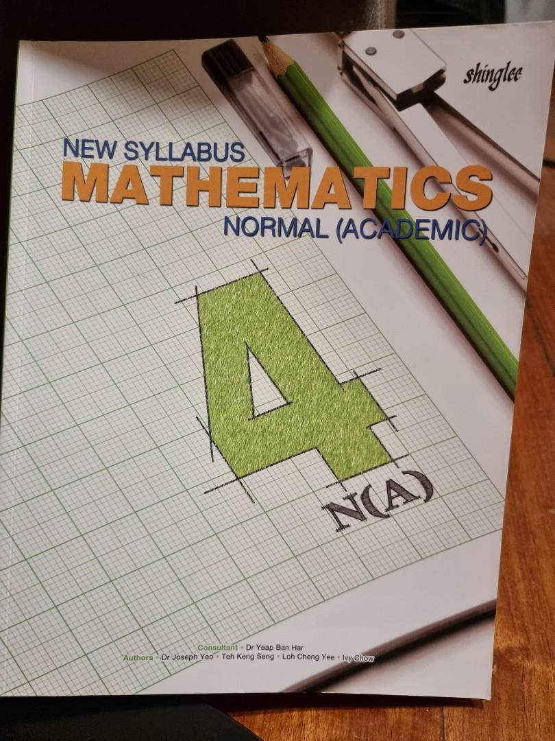 New Syllabus Mathematics Normal (Academic) 4, Hobbies & Toys, Books ...