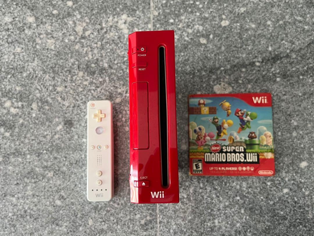 Nintendo Wii Mario Edition, Video Gaming, Video Game Consoles, Nintendo ...