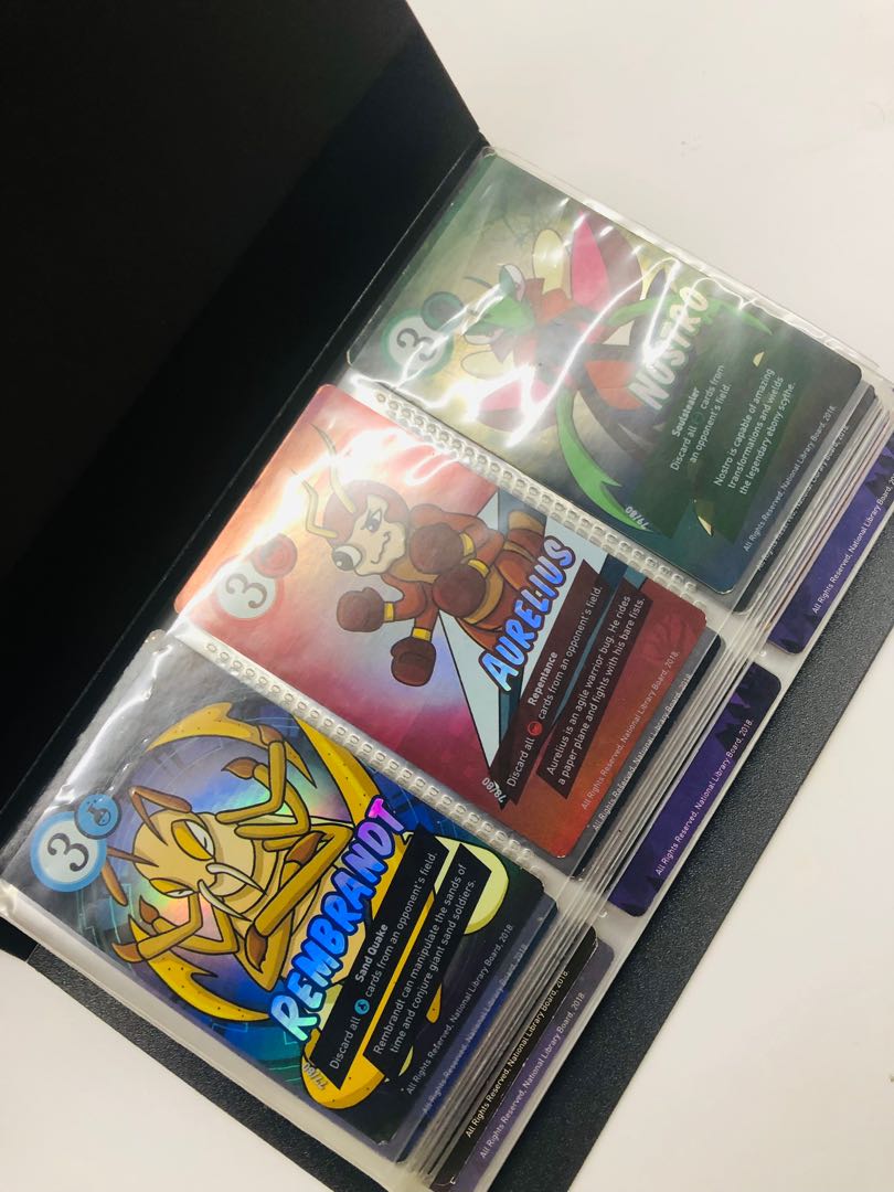 NLB book bugs collectable game cards, Hobbies & Toys, Toys & Games on ...