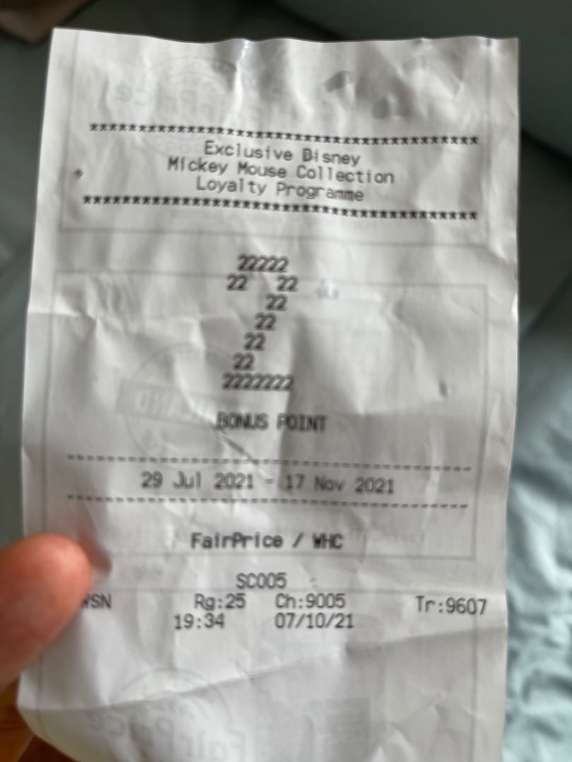 Ntuc bonus point x 6, Tickets & Vouchers, Vouchers on Carousell