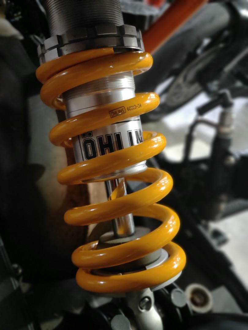 Ohlins rear absorber for ktm duke/rc, Motorcycles, Motorcycle Accessories on Carousell