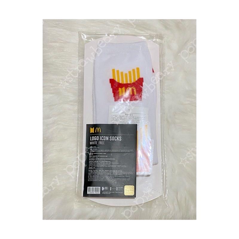 [ON-HAND] BTS x McDo Collab Logo Icon Socks, Hobbies & Toys ...