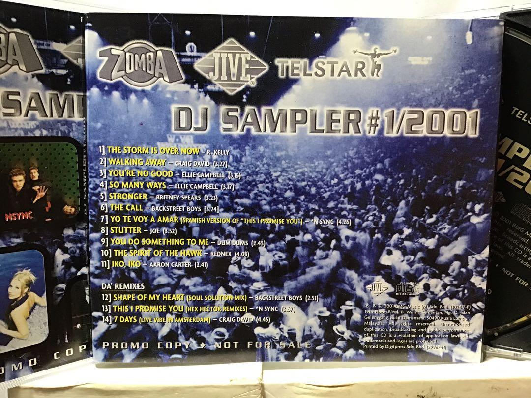 ORIGINAL 2001 PRESS DJ Sampler - Britney Spears Backstreet Boys NSYNC ...