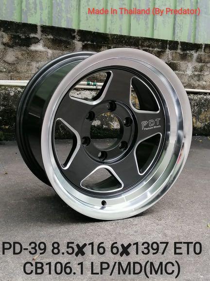 4x4 wheels 6x139.7 for 16” & 17” P2, Car Accessories, Tyres & Rims on ...