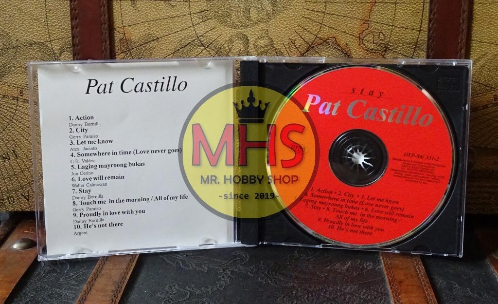 Pat Castillo - Stay CD (100% Original Copy), Hobbies & Toys, Music ...