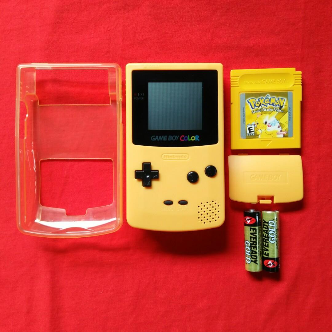 Pokemon Yellow and Gameboy Color, Video Gaming, Video Games, Nintendo ...