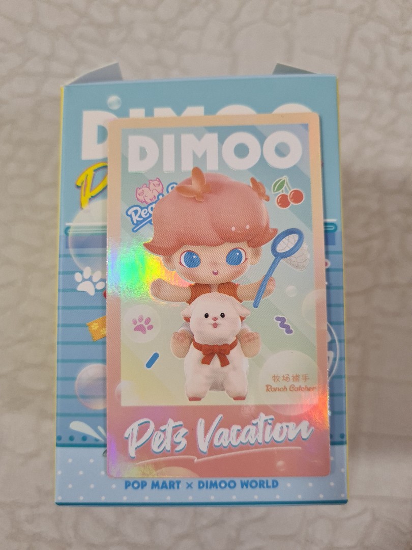 Popmart - Dimoo Pets Vacation (ranch catcher), Hobbies & Toys, Toys ...