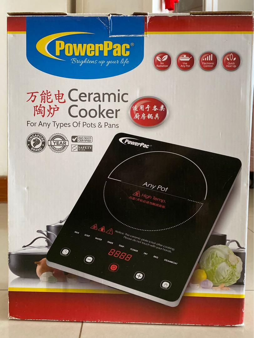 PowerPac Ceramic Cooker, TV & Home Appliances, Kitchen Appliances ...