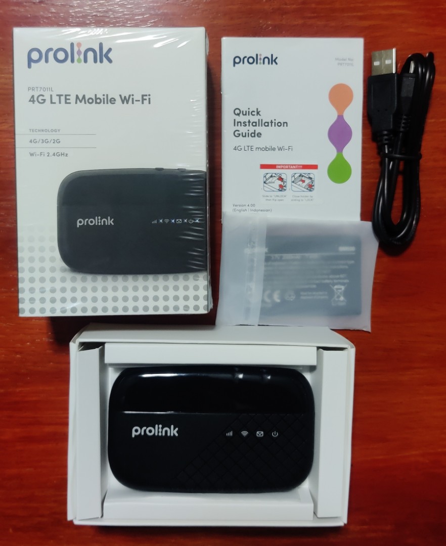 Prolink PRT7011L Smart 4G LTE WiFi 300Mbps Hotspot Travel Mobile Router ...