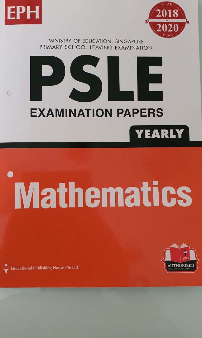 Maths - PSLE EXAM PAPER 2018-2020, Hobbies & Toys, Books & Magazines ...