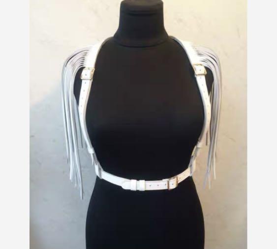 PU Body Harness, Women's Fashion, Tops, Other Tops on Carousell