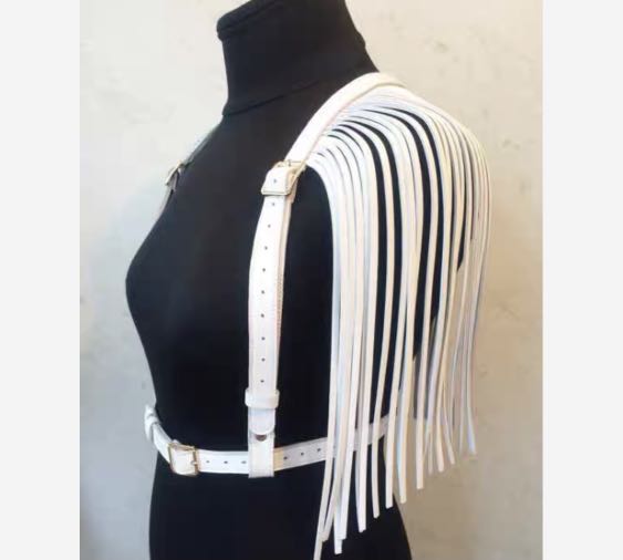 PU Body Harness, Women's Fashion, Tops, Other Tops on Carousell