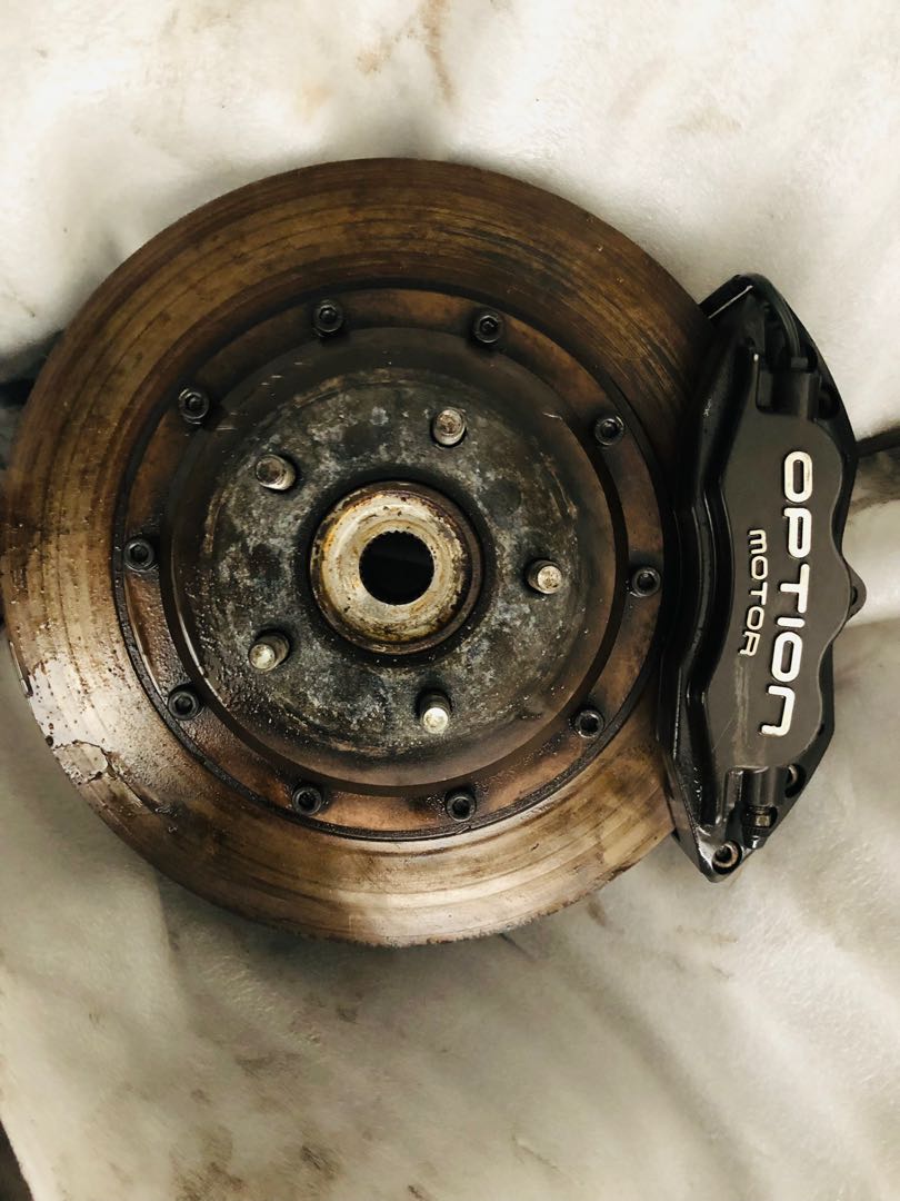 Rare Option Motor brake kit Lancer EX, Car Accessories, Accessories on ...