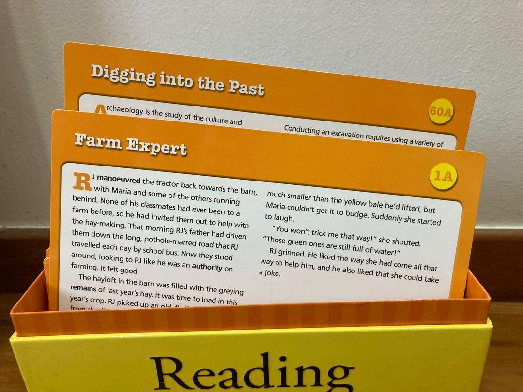 Reading Comprehension Cards (set 4), Hobbies & Toys, Stationery & Craft ...