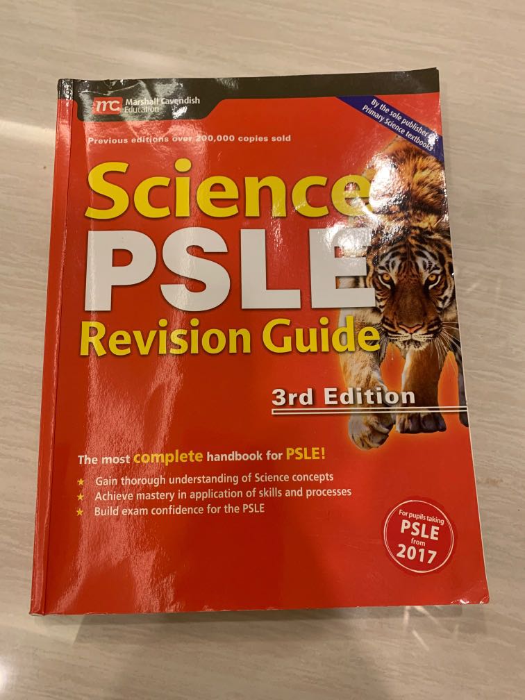 Science PSLE Revision Guide by Marshall Cavendish, Hobbies & Toys ...