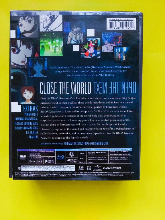 Serial Experiments Lain - The Complete Collection [Blu-Ray & DVD Combo ...