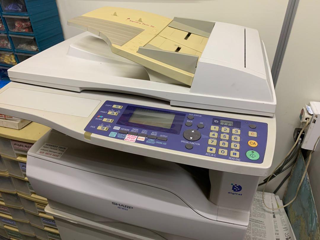 SHARP AR-M161 Photocopy Machine + Cabinet, Computers & Tech, Printers, Scanners & Copiers on ...