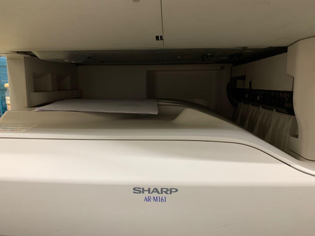SHARP AR-M161 Photocopy Machine + Cabinet, Computers & Tech, Printers ...