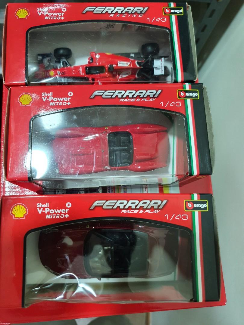 Shell ferrari collection, Hobbies & Toys, Toys & Games on Carousell
