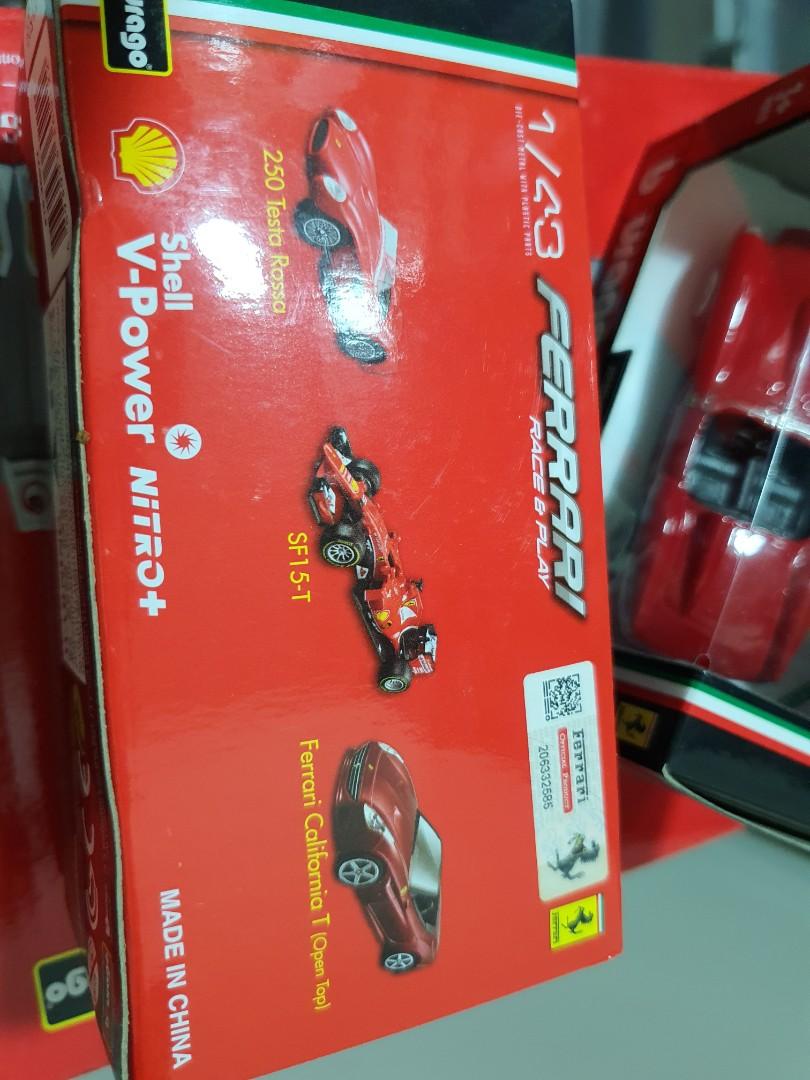 Shell ferrari collection, Hobbies & Toys, Toys & Games on Carousell
