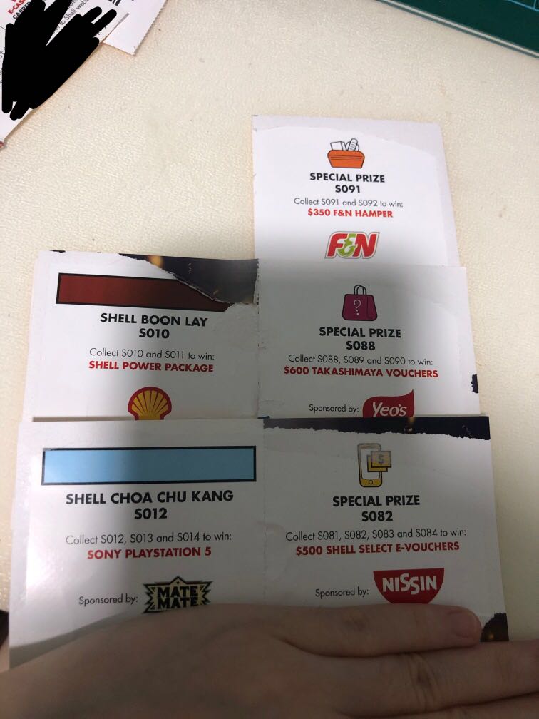 Shell monopoly, Tickets & Vouchers, Vouchers on Carousell