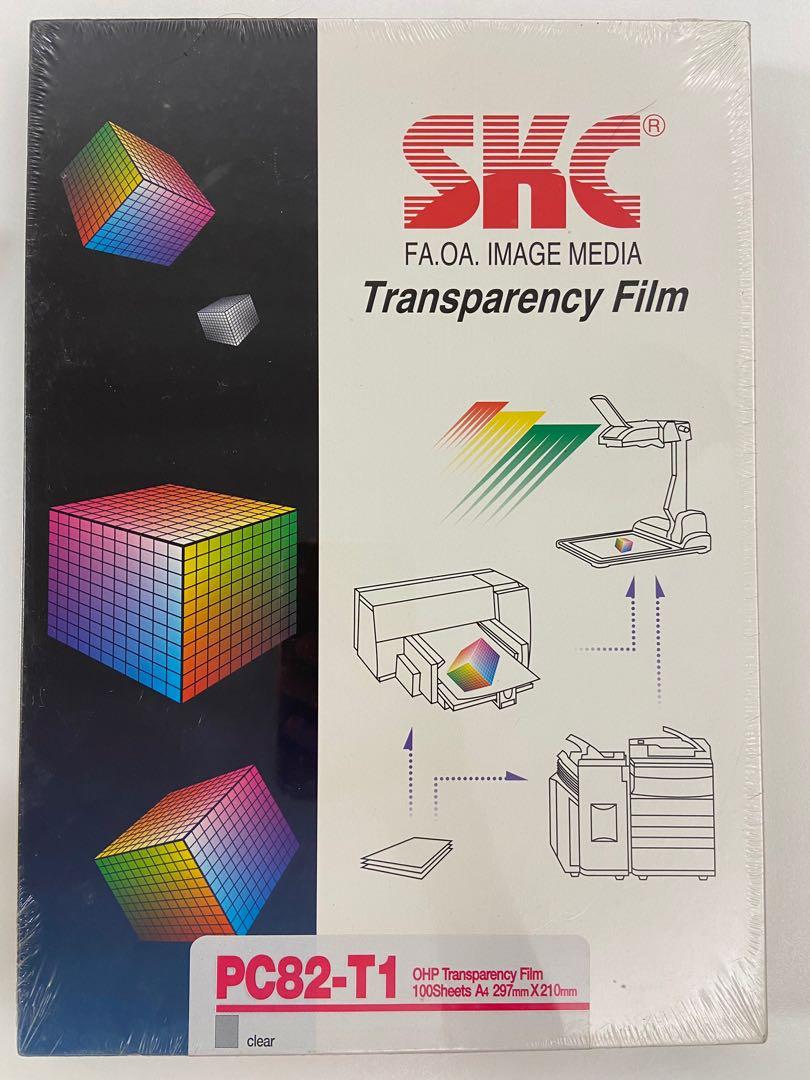 Transparency Film- SKC - 100-Sheets , 電腦＆科技, 打印機及影印機 - Carousell