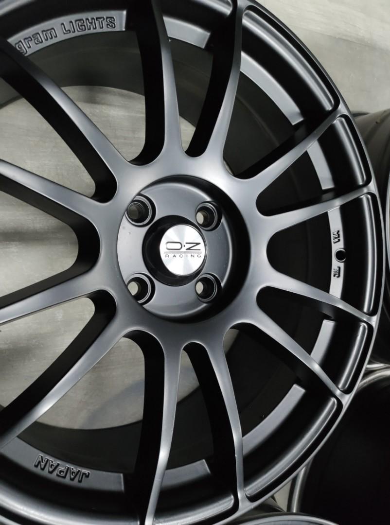 Sport Rim 17 inch Oz Racing 4x100 Wira Satria Myvi Alza Vios Jazz City ...