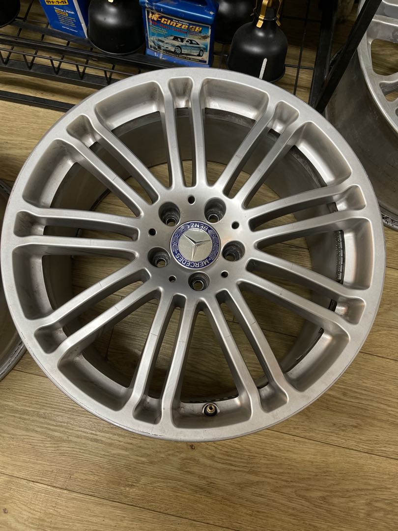 Staggered Mercedes 19 Inch Rim Original, Car Accessories, Tyres & Rims ...