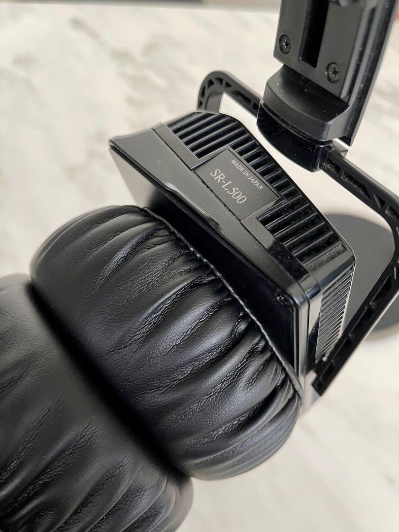 Stax Electrostatic Electrostat L500 v1 Estat headphones SoCas PadMod ...