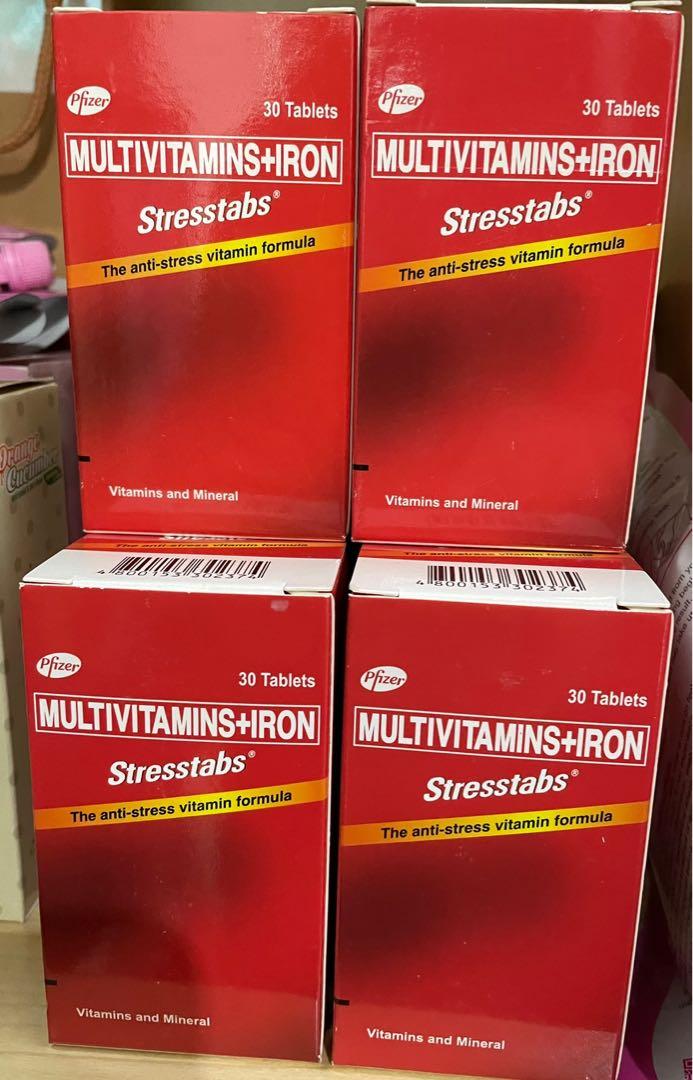 Stresstabs Logo 🥰 StressTabs Multivitamins + Iron, Enervon And Myra