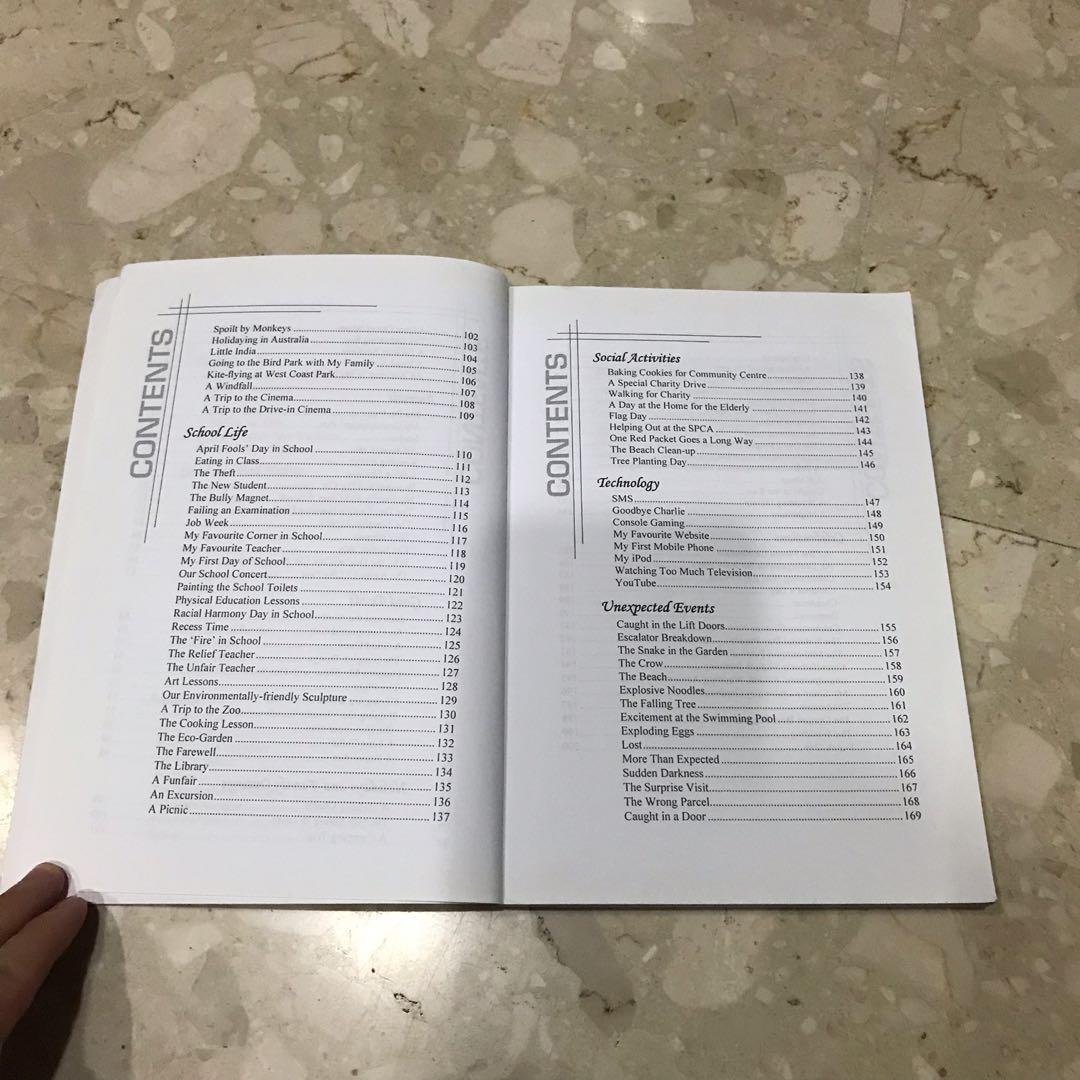 Super duper Model Compositions for primary 4, Hobbies & Toys, Books ...