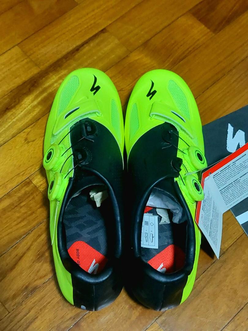 S-works Road Carbon Cycling Shoe [Team Yellow / Black Colour] (Sworks ...