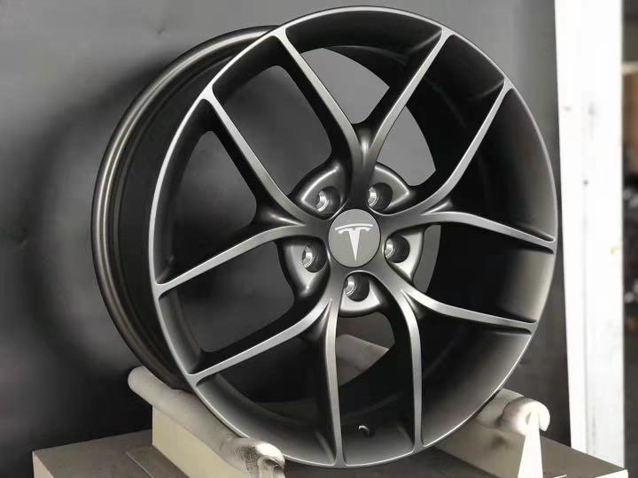 Tesla 20” Rims 8.5J forged monoblock, Car Accessories, Tyres & Rims on ...