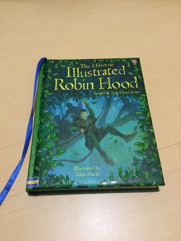 The Usborne Illustrated Robin Hood Book, Hobbies & Toys, Books ...