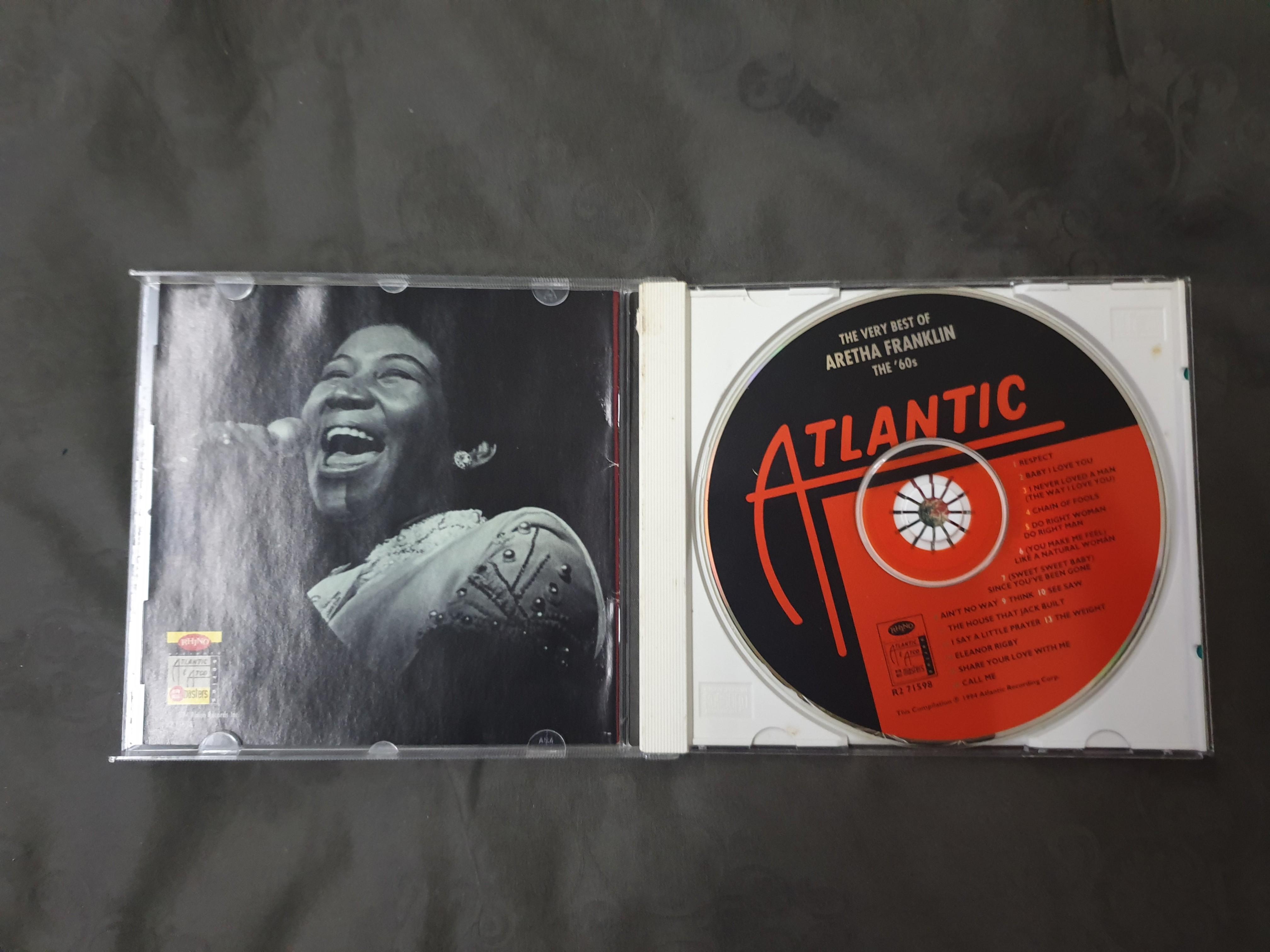 The Very Best of Aretha Franklin, The '60s, Hobbies & Toys, Music & Media, CDs & DVDs on Carousell