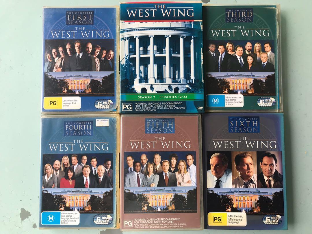 The West Wing complete set of 6 series - DVD, Hobbies & Toys, Music ...