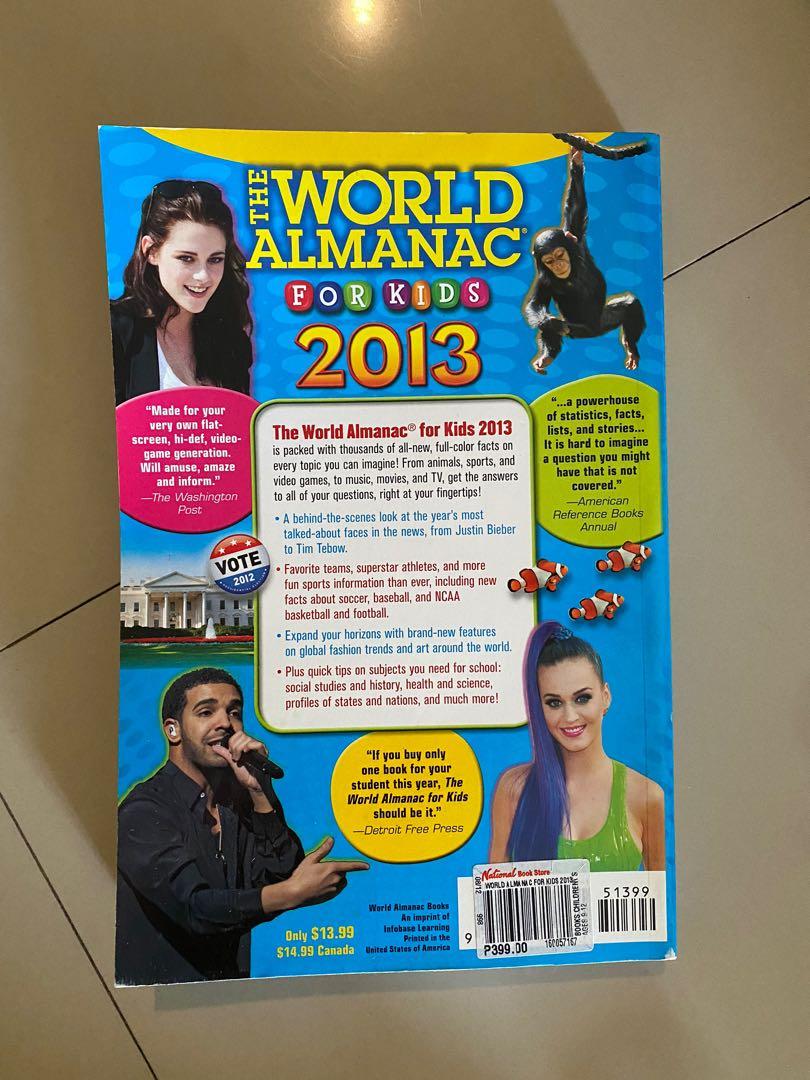The World Almanac for kids 2013, Hobbies & Toys, Books & Magazines ...