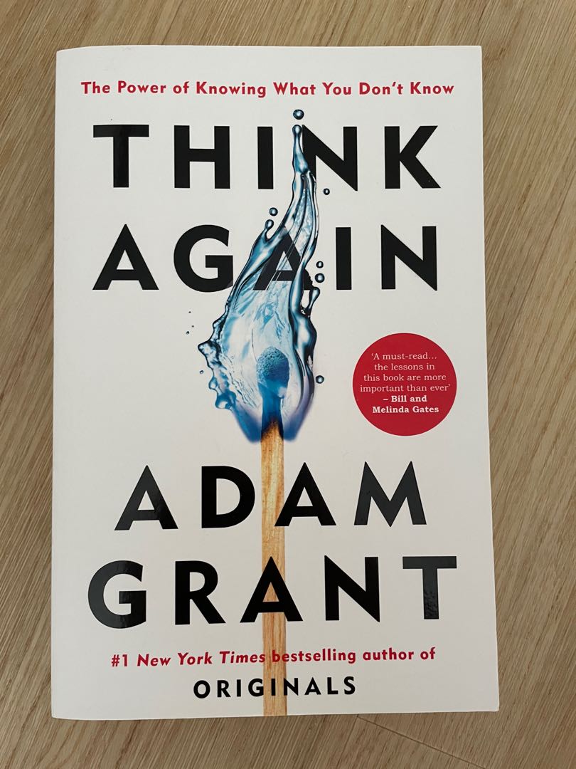 Think again - Adam Grant, Hobbies & Toys, Books & Magazines, Fiction ...
