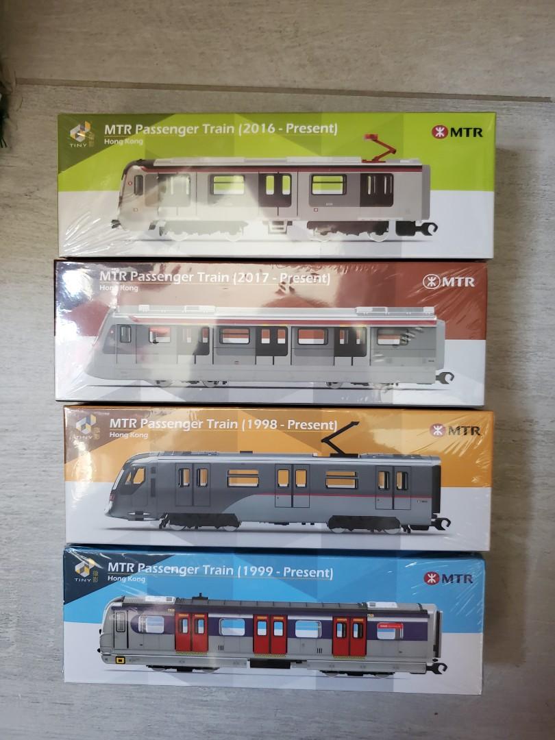 TINY MTR車仔套裝 屯馬線南港島線東鐵線東涌線, 興趣及遊戲, 玩具 & 遊戲類 - Carousell