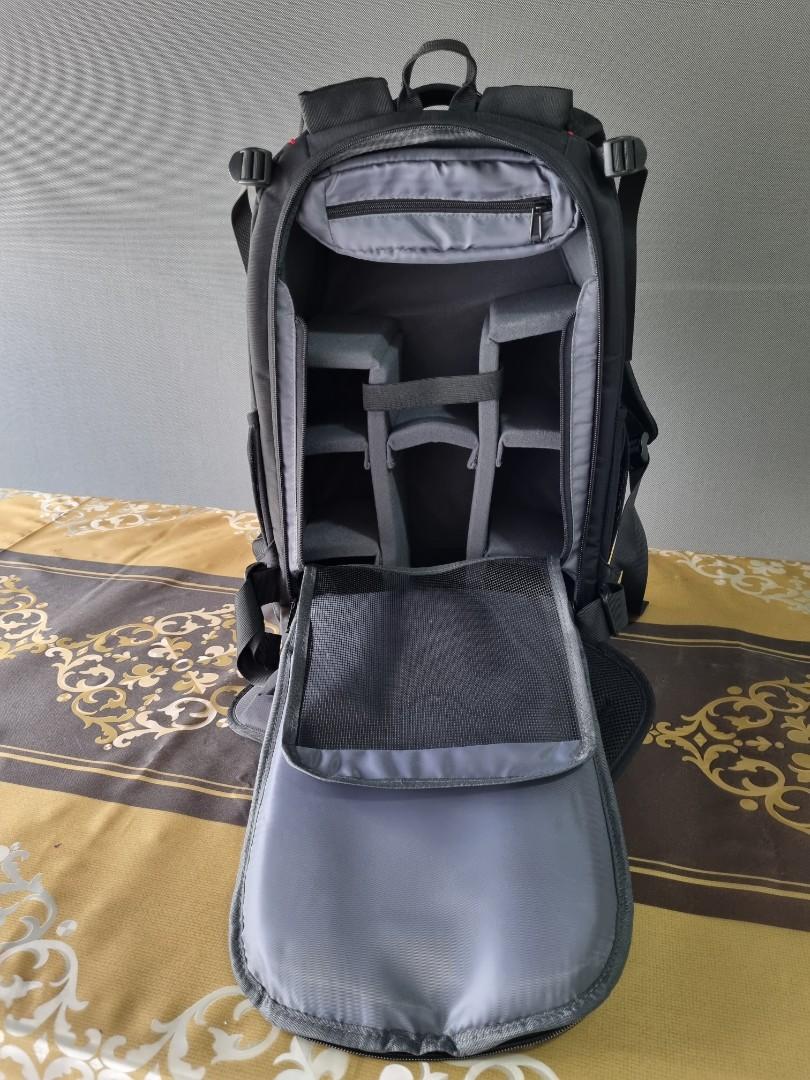 TOIMEND Digital SLR Photo Camera Bag DSLR Notebook Backpack With a rain ...